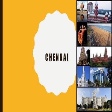 CHENNAI CITY -URBAN SPRAWL | PPTX