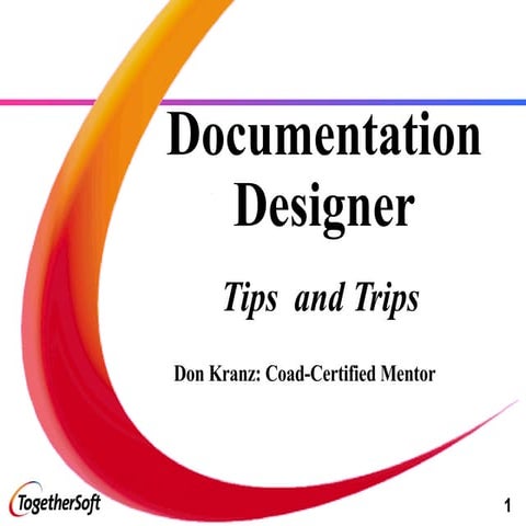 Adobe DITA World: Templates, DITA, and FrameMaker 2015 | PPTX