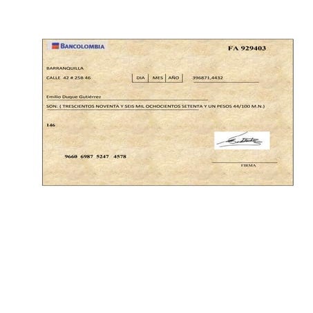 Cheque | DOCX | Business | Business and Finance