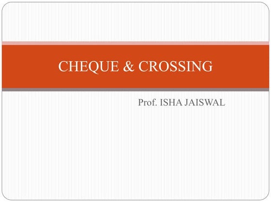 Cheque Clearing Process Flowchart | PDF