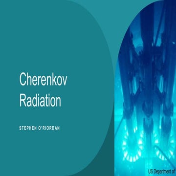 Cherenkov Radiation | PPTX