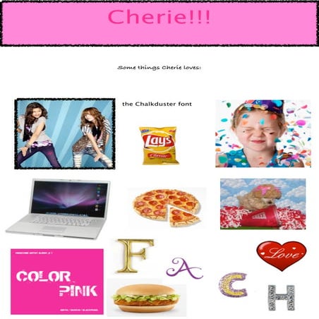 Cherie | PDF