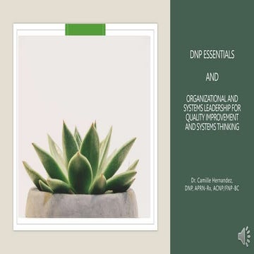 CHernandez DNP Essentials & Organization Systems Leadership.pptx