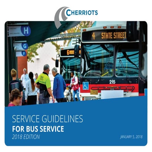 Cherriots Service Guidelines for Bus Service - 2018 Edition | PPT