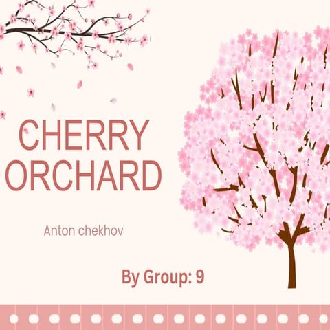 SYMBOLISM IN CHERRY ORCHARD BY ANTON CHEKHOV | PPTX