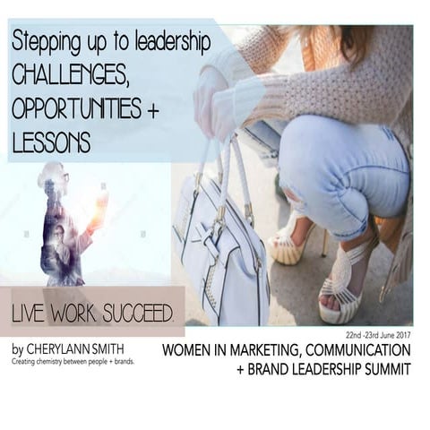 Stepping into Leadership. Live. Work. Succeed. | PDF