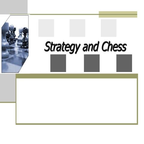 Chess Strategy | PPT