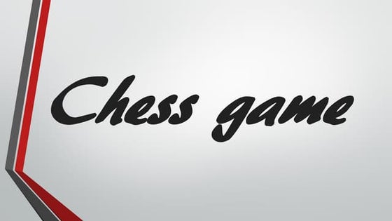 Sci-Math Chess Rules and Mechanics | PPT