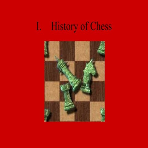 Chess History | PPTX