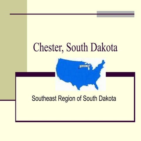 Chester, south dakota | PPT