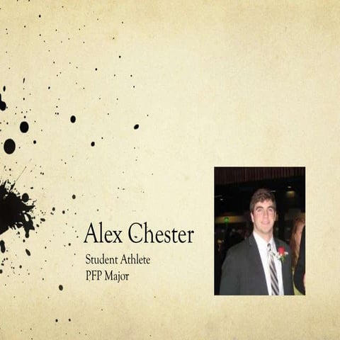 Chester, alex visual resume_final | PPTX