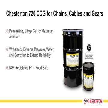 Chesterton 720-ccg-lubricant | PPTX