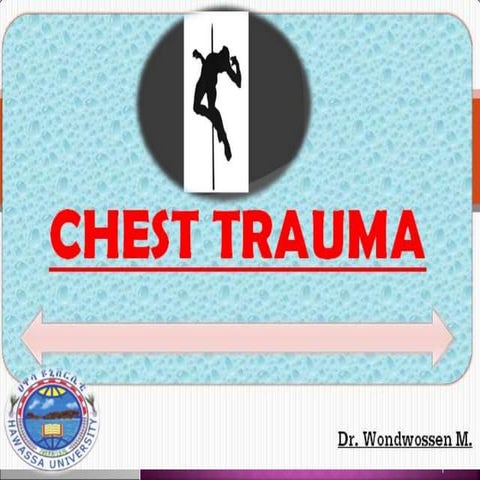 Chest injuries & their management (2) | PPT