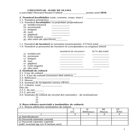 Chestionar ro | DOC