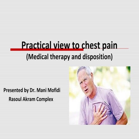 Chest pain | PPT