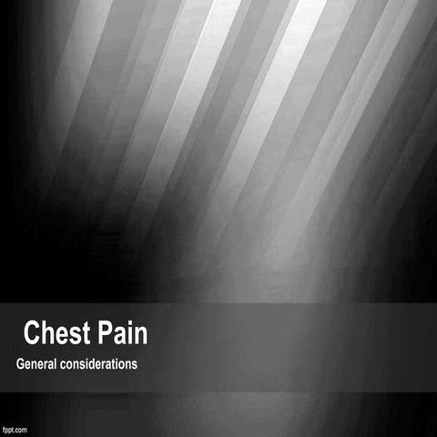 Chest pain | PPT