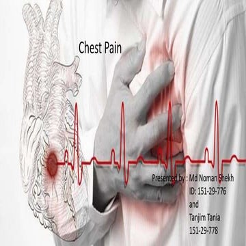 Chest pain | PPTX