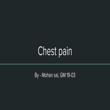 Differential diagnosis of Chest pain.pptx