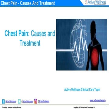 Chest Pain: Causes and Treatment - Active Health.pptx