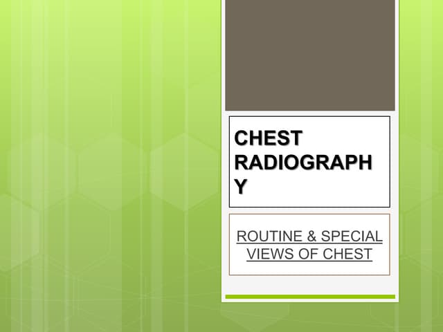 Chest radiography ppt | PPTX | Death, Injury, or Military Conflict ...