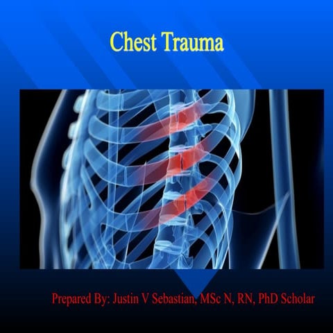 Chest trauma | PPT