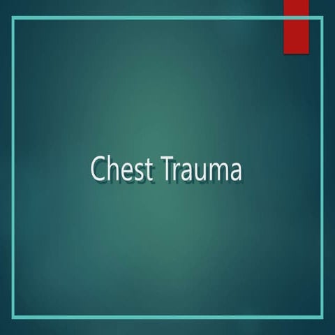 CHEST trauma theoritical lecture 1st term.pptx