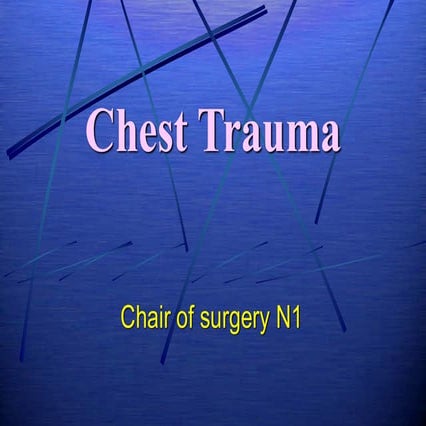 Chest_Trauma.pdf……………………………,…….,……………….. | PDF