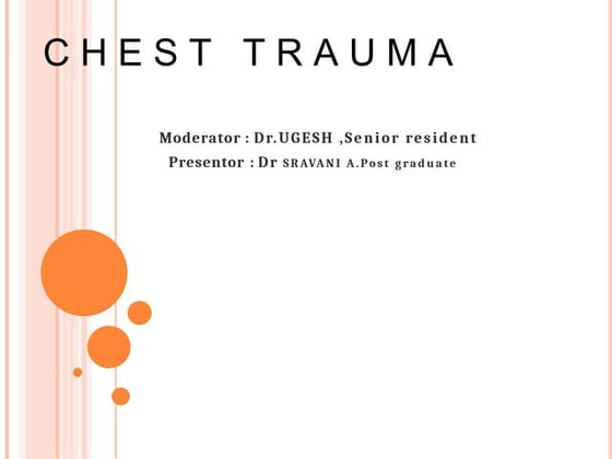 Chest Trauma (2).pptx.................... | PPT