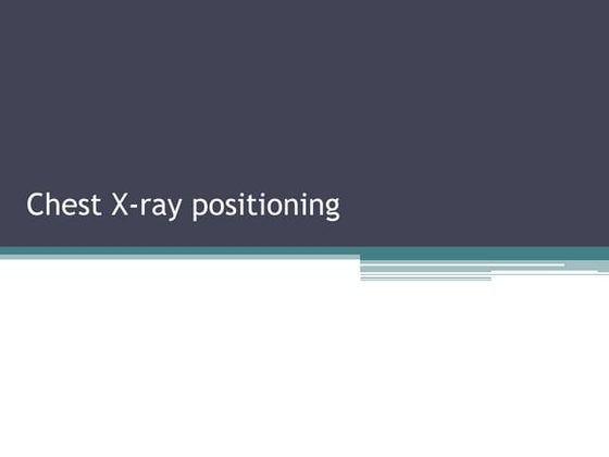 Radiographic views of thoracic spine | PPT