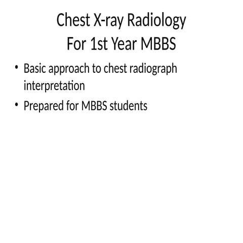The radiology assistant chest x ray - basic interpretation | PDF