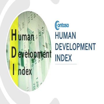 HDI(Human Development Index) | PPTX