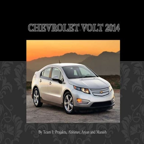 Chevrolet Volt 2014 | PPTX