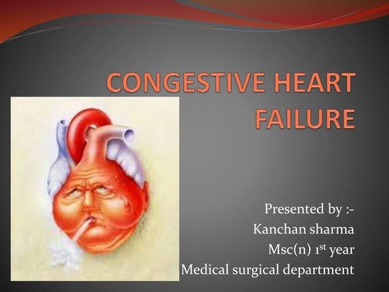 Congestive heart failure | PPTX