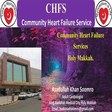 CHFS, community HF services. | PPTX
