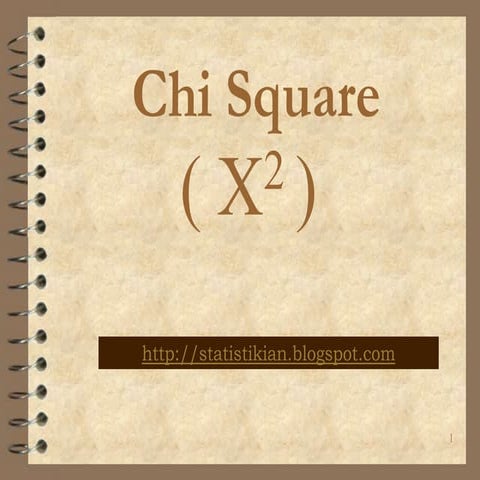Chi square | PPTX