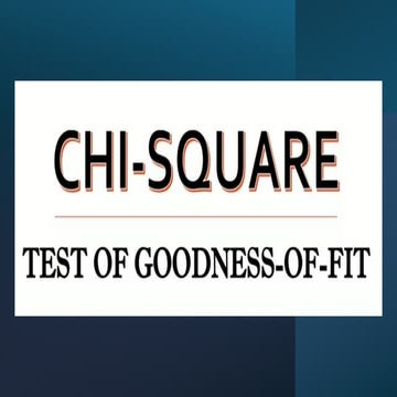 Solving for Chi-Square Test of goodness of fit.pptx