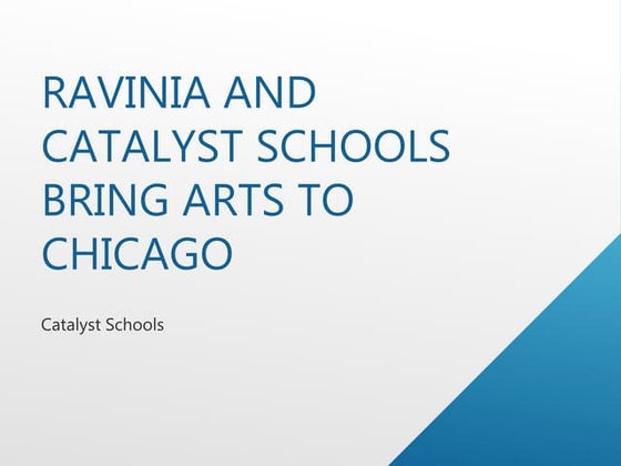 Catalyst Schools presentations