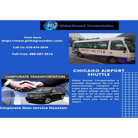 Chicago airport shuttle | PDF