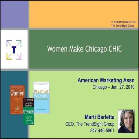 Marti Barletta | Women Make Chicago Chic | PPT