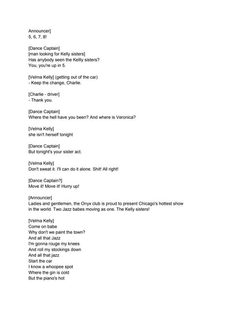 Script high school musical | DOCX