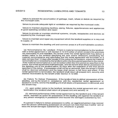 Chicago RLTO Page 13 | PDF