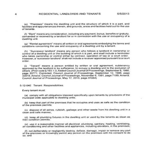 Chicago RLTO Page 4 | PDF