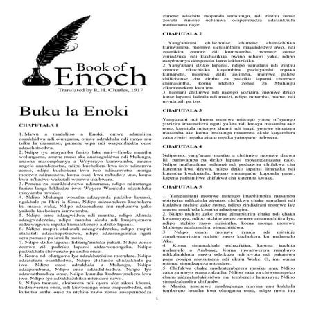 Chichewa Nyanja - Book of Enoch by R.H. Charles.pdf