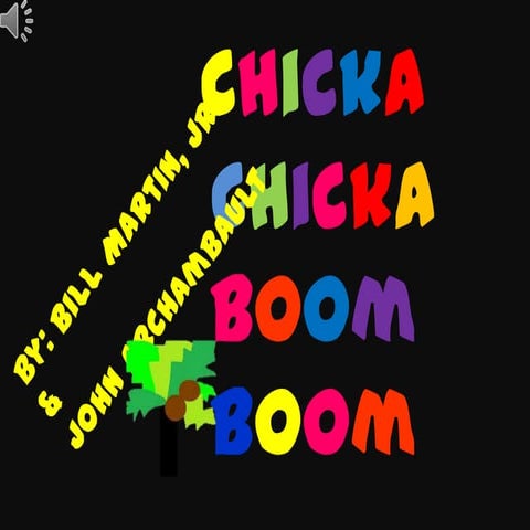 Chicka Chicka Boom Boom Font