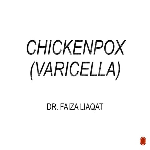Varicella Chickenpox Immunisation Advisory Centre