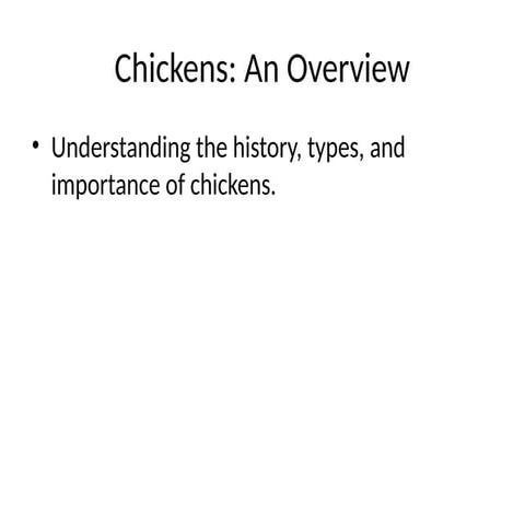 chickens_presentation.pptx the best gift ever | PPTX