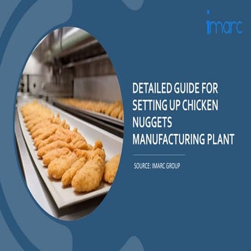 Chicken Tenders Manufacturing Plant Project Report.pptx