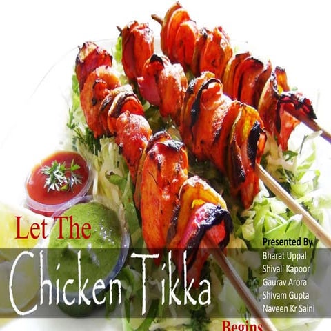Chicken tikka | PPTX
