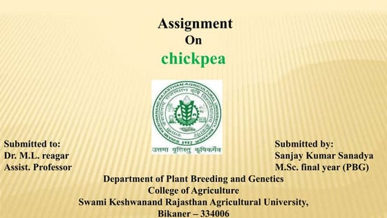 Botany of maize | PPT