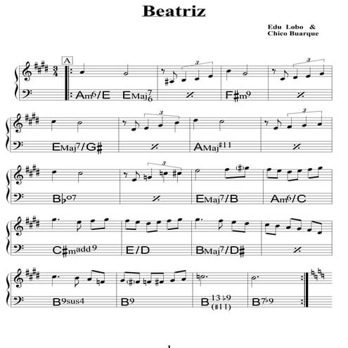 Chico Buarque Beatriz | PDF